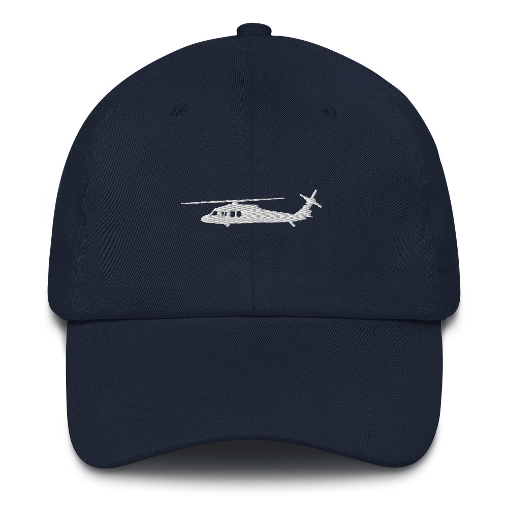 Embroidered UH-60 Blackhawk Helicopter Hat | The Blackhawk – AviHats